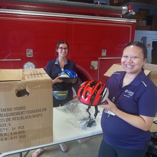 UPMC hosts bike helmet event | News | leadertimes.com