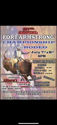 Fort Armstrong Championship Rodeo returns to Crooked Creek Horse Park ...
