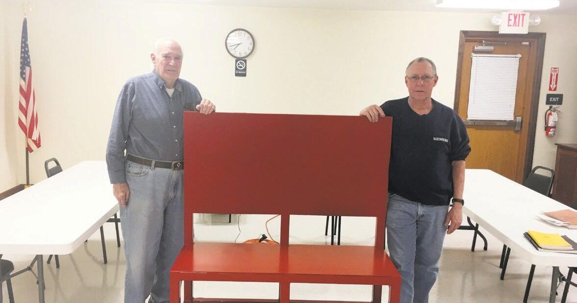 West Kittanning police receive prisoner bench | Front-page ...