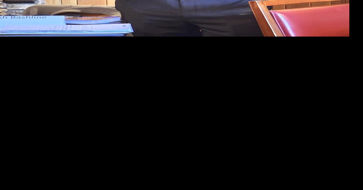 Candidate for 63rd Legislative District Josh Bashline holds meet and ...