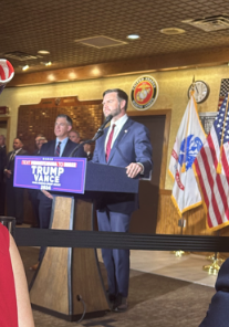 Sen. J.D. Vance conducts rally at area site | News | leadertimes.com