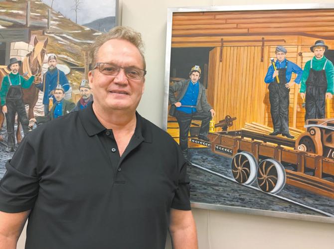 Former steelworker’s oil paintings show depicts Darr Coal Mine disaster ...