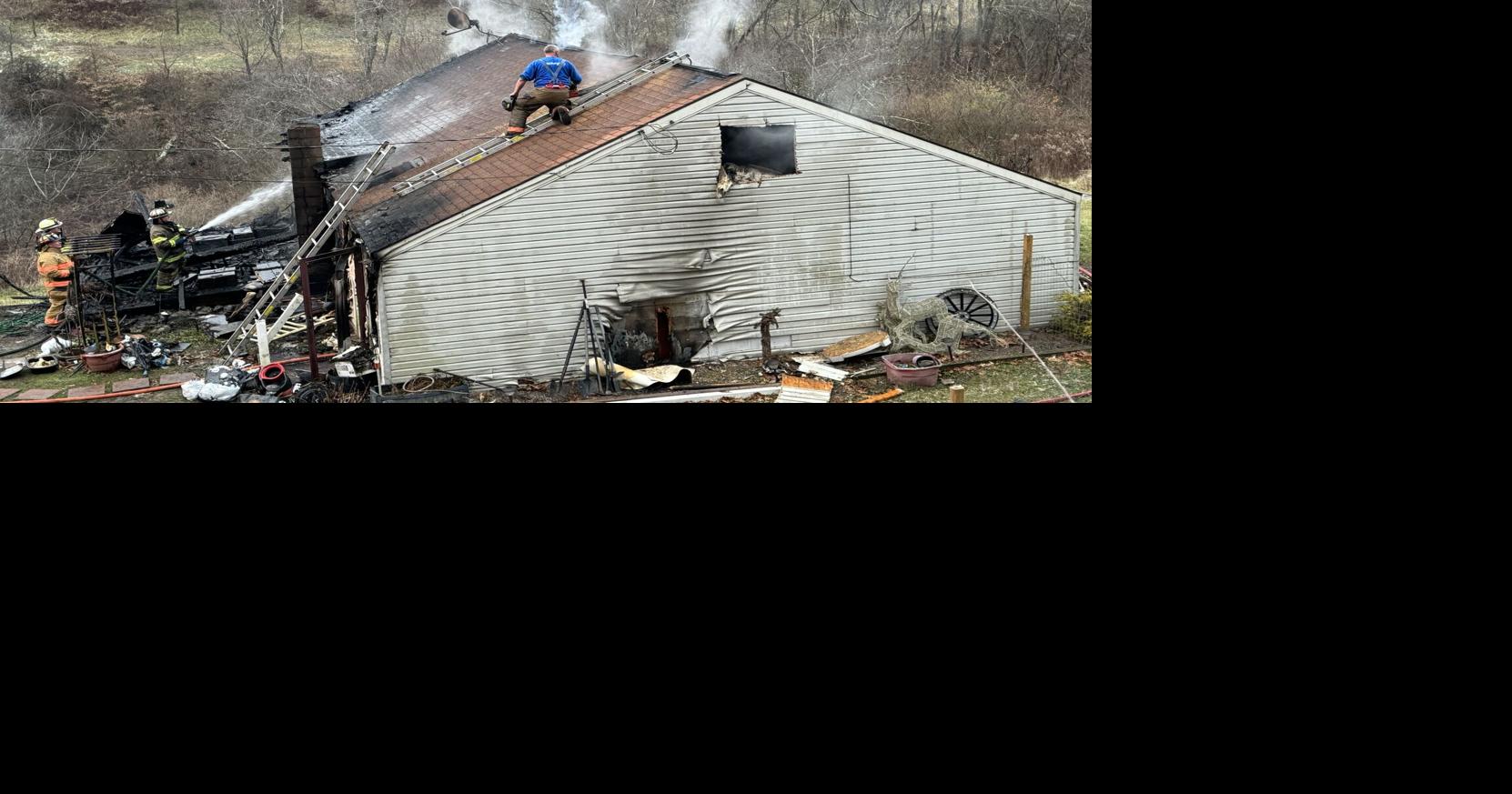 House fire heavily damages structure in Rayburn Township | News ...