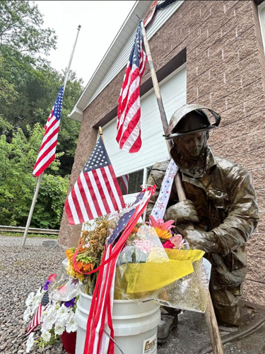 Statue is installed honoring the late Corey Comperatore at fire ...