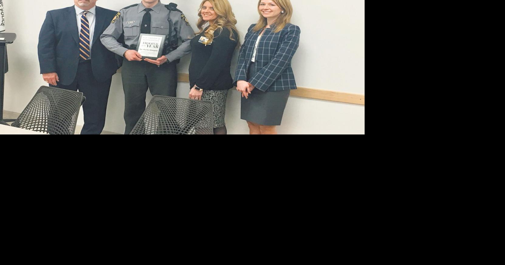 Pennsylvania State Police — Kittanning — names its 2017 Trooper of the ...