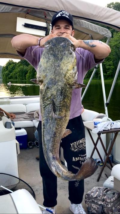 Area angler hauls in massive catfish near Ford City | Sports ...