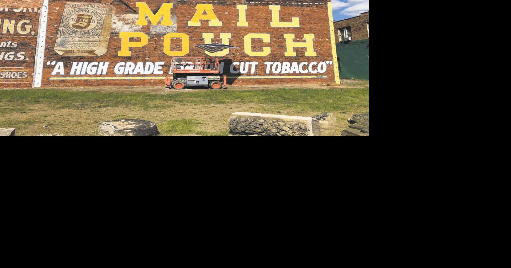 Mail Pouch Tobacco sign nears completion | News | leadertimes.com