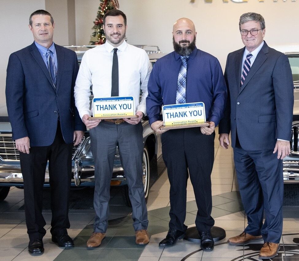 Two District 10 employees honored by PennDOT for innovations | News | leadertimes.com