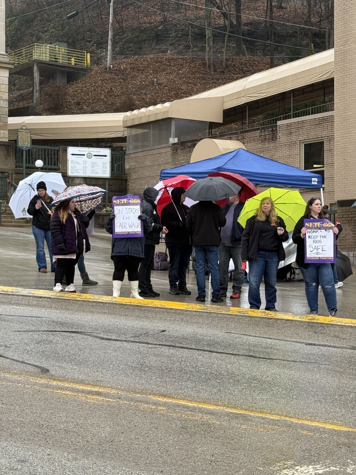 Armstrong County responds to SEIU Local 668 one-day strike | News ...