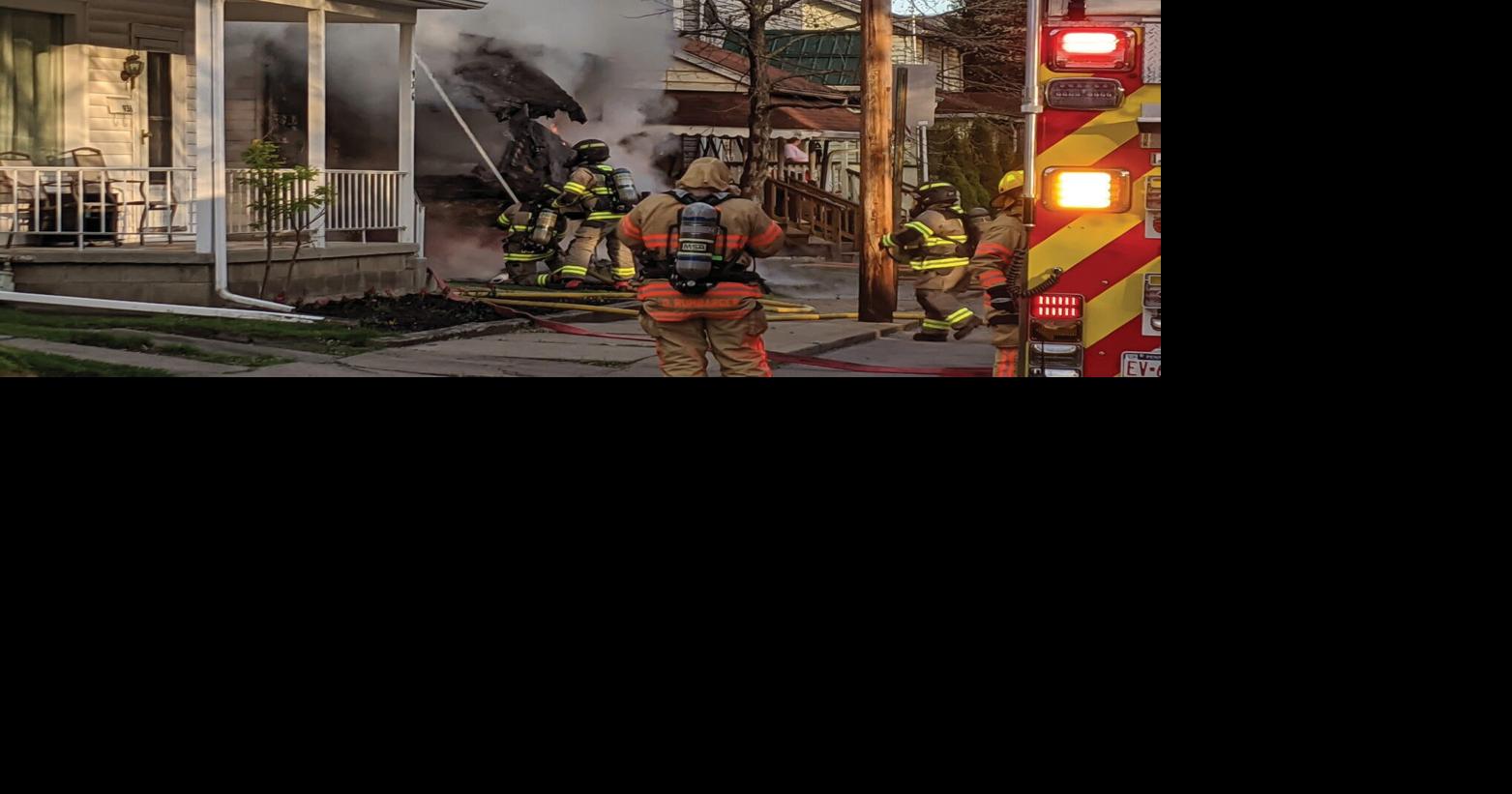 Emergency personnel respond to house fire in Kittanning Borough | Front ...