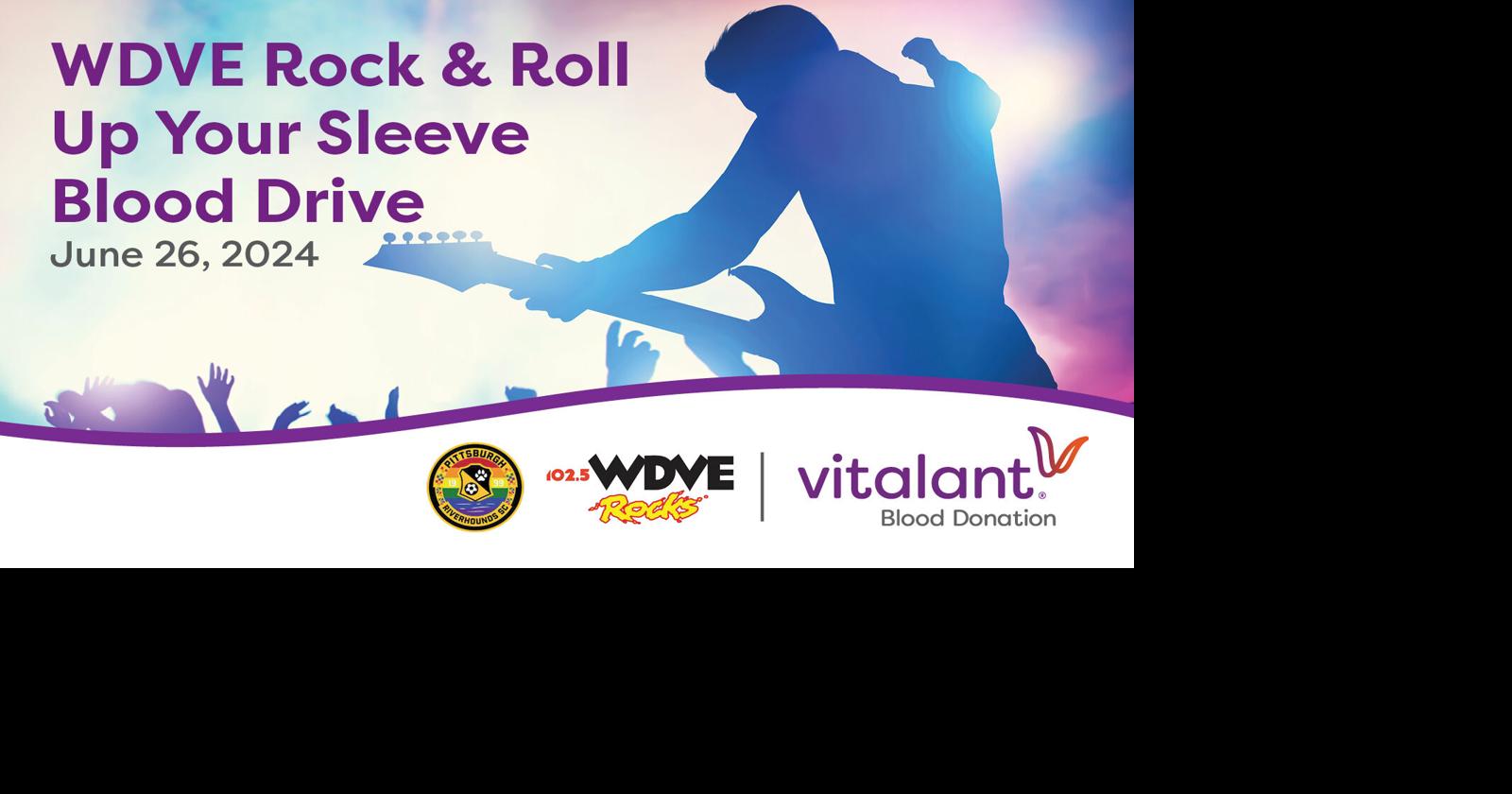 Rock & Roll-Up Your Sleeves: Vitalant and WDVE team up for 24th annual ...