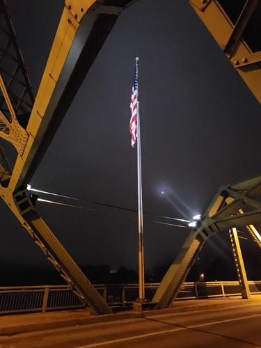 Kittanning Citizens Bridge flag on the 4th of July | News | leadertimes.com