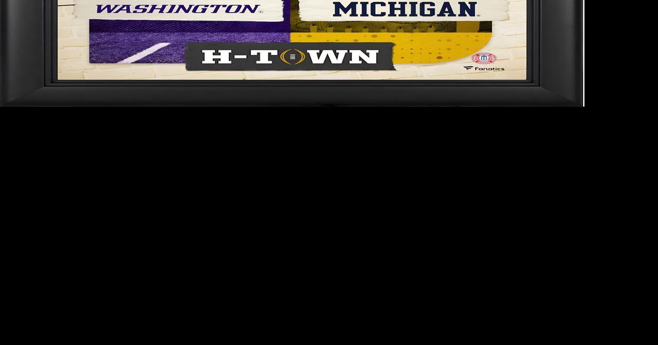 National Championship first look: Michigan Wolverines vs. Washington ...