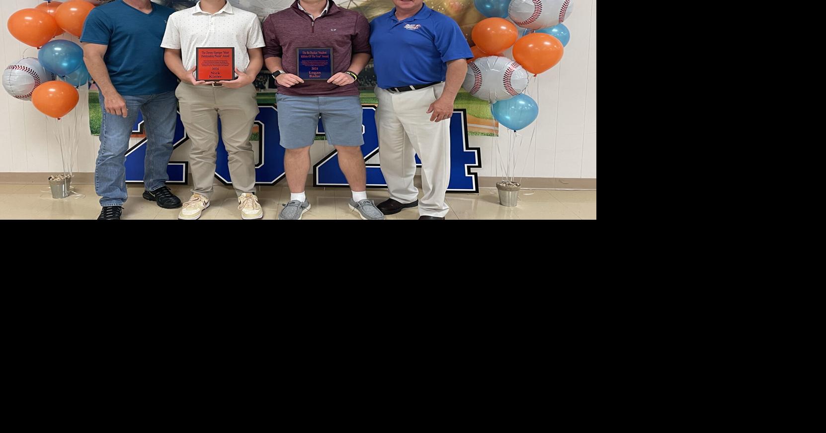 Armstrong baseball coaches recognize Nick Kinter and Logan Badac and ...