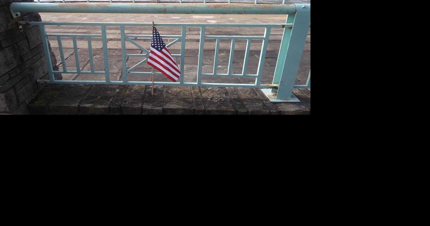 Veterans group planning 'Wall of Flags' for riverfront park amphitheater | News | leadertimes.com