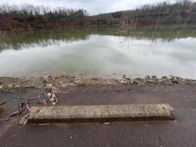 High water and lightning around Crooked Creek Lake Community Park (East ...