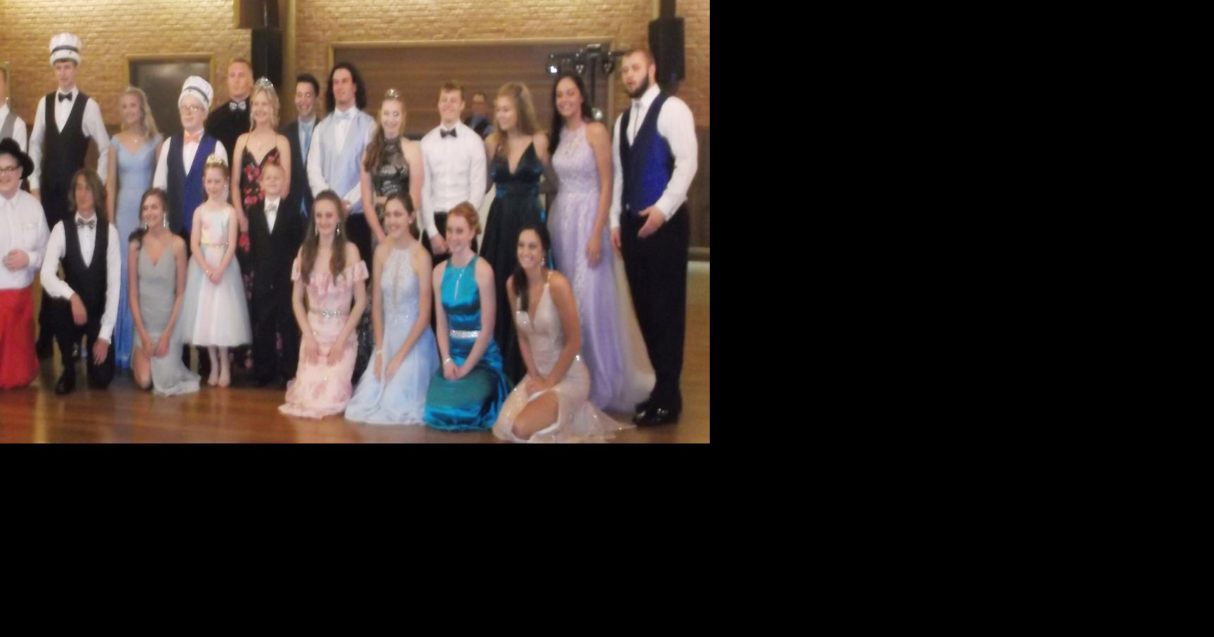 Dressed to the nines, Armstrong Junior-Senior High School students ...