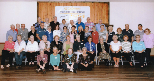 Members of Ford City High School Class of 1964 met for its 60-year ...