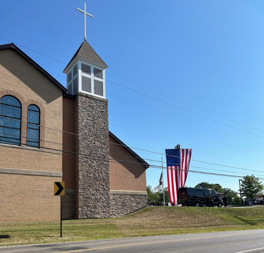 Funeral of Corey D. Comperatore concludes with procession packed with ...