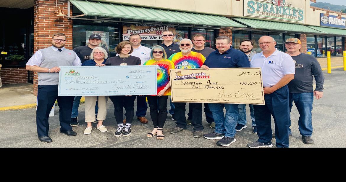 Sprankle's Neighborhood Markets generate $17,500 for area Salvation ...