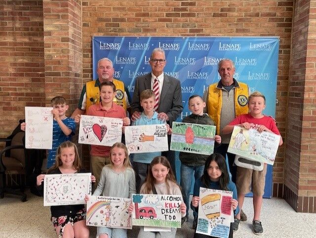 2024 Ford City Lions cite fourth grade drug prevention poster contest ...