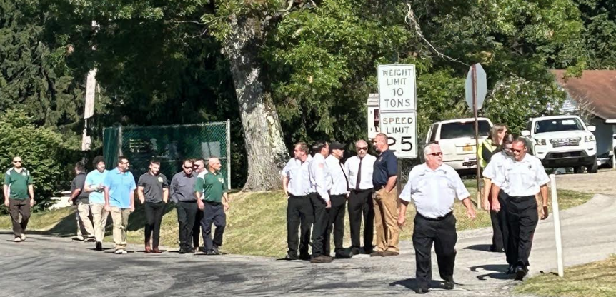 Funeral of Corey D. Comperatore concludes with procession packed with ...