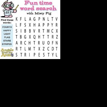 Fun time word search | News | leadertimes.com