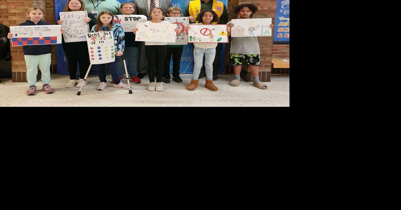 Drugs Kill Dreams Poster Contest winners are cited | News | leadertimes.com