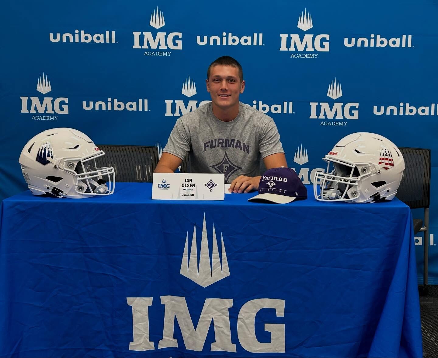 Former Armstrong standout Ian Olsen signs NLI with Furman | Sports ...