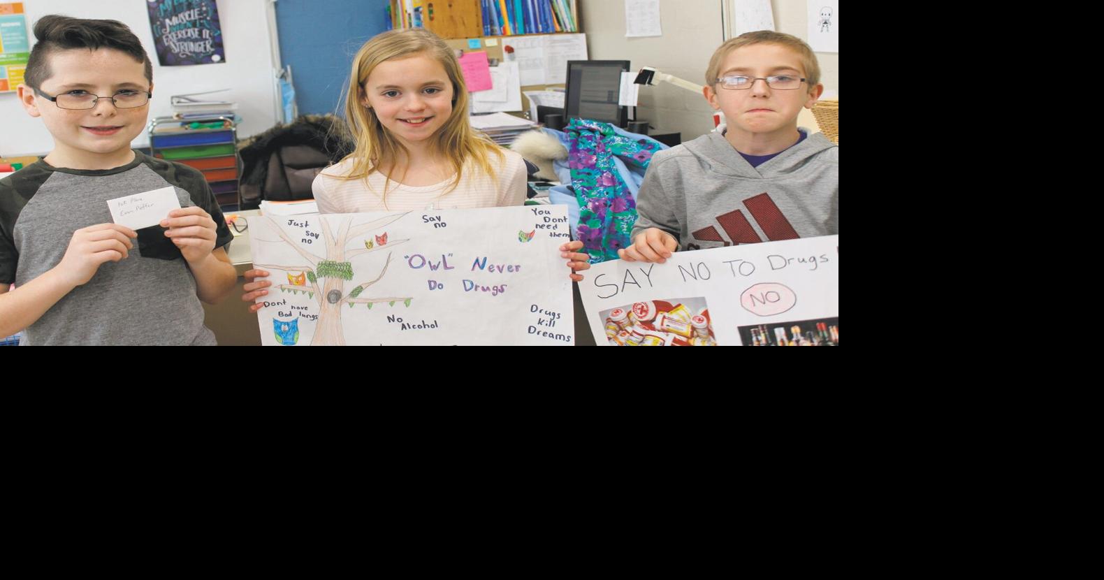 Elderton students cited for anti-drug artistry | Front-page ...