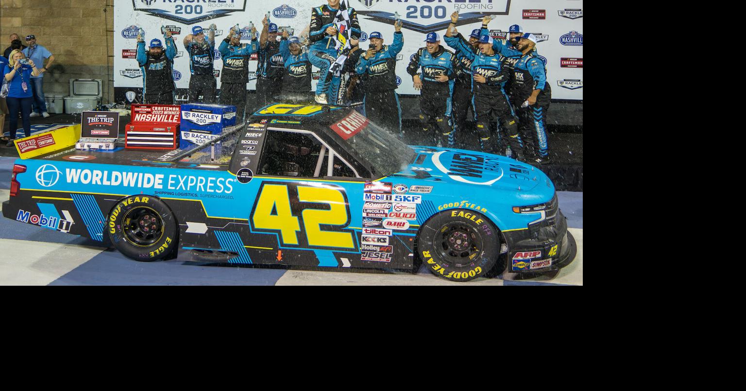 Hocevar wins Rackley Roofing 200 Truck race | Sports | lebanondemocrat.com