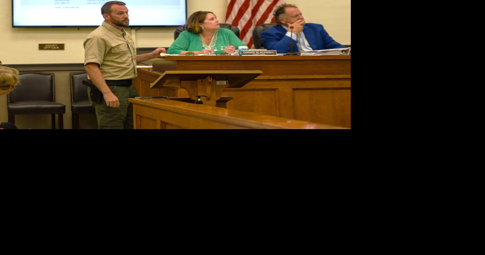 Sheriff receives funds needed to keep deputies and Corrections officers ...