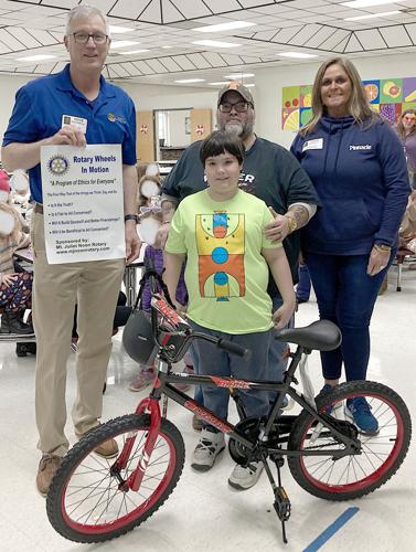 Mt. Juliet Noon Rotary awards W.A. Elementary second-grader a bicycle | Lebanon ...