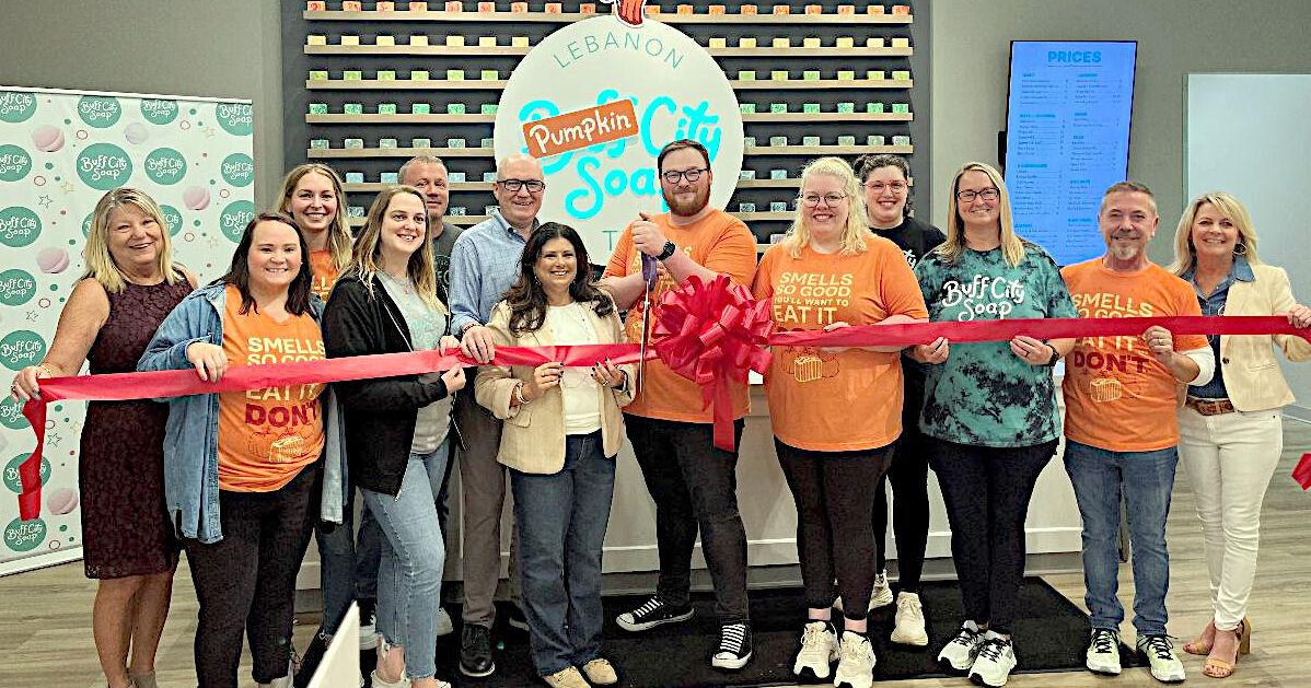 Ribbon cutting held at Buff City Soap | Lebanon | lebanondemocrat.com