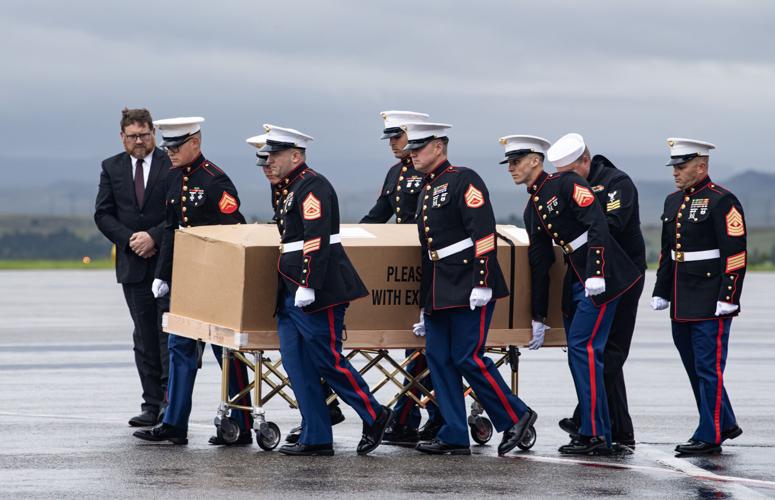 Moccasin fighter pilot laid to rest after 80 years | News ...