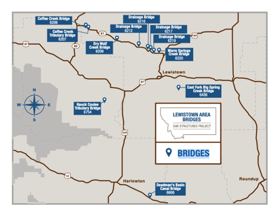 Eleven Central Montana bridges to be replaced | News | lewistownnews.com