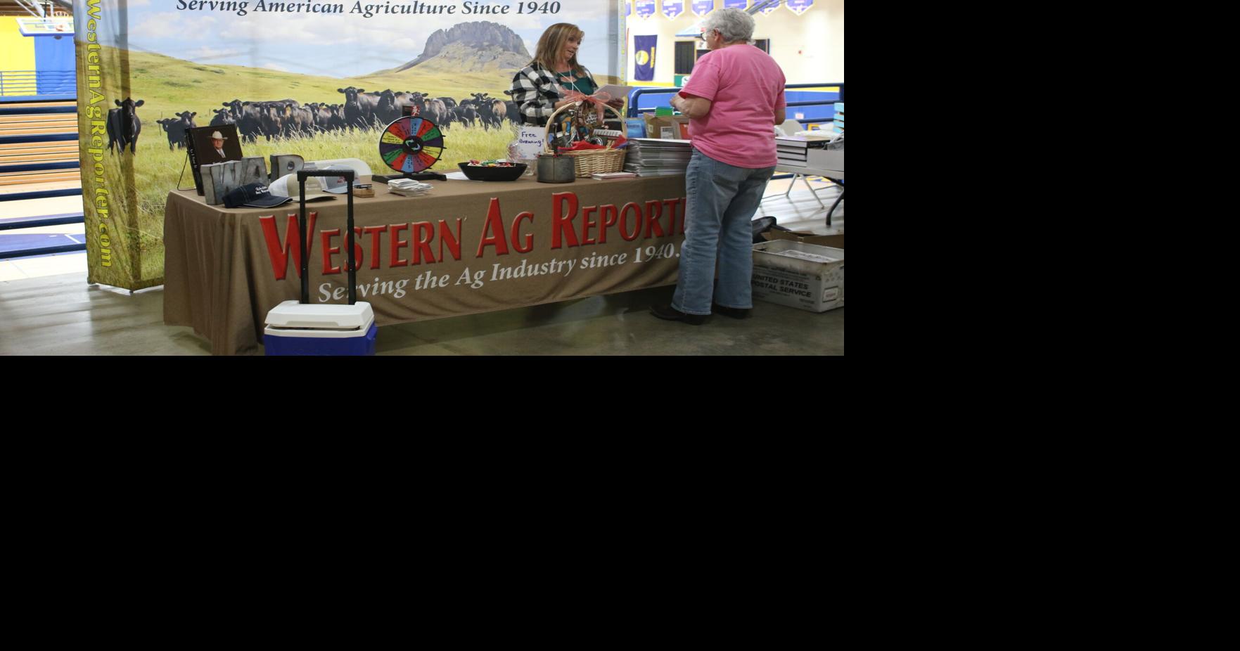Western Ag Reporter booth at 2022 Cowboy Poetry | | lewistownnews.com