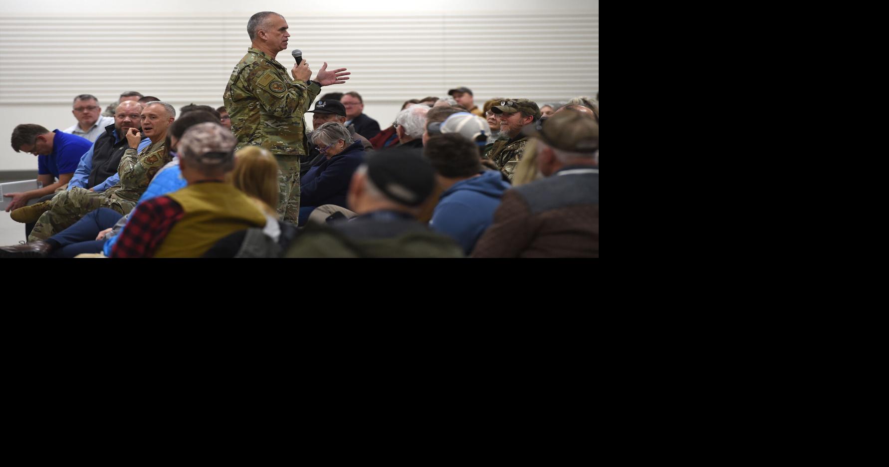 Sentinel missile project town hall draws hundreds to Trade Center ...