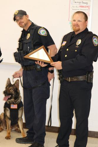 K9 officer Shark retires from active duty with Lewistown Police | News ...