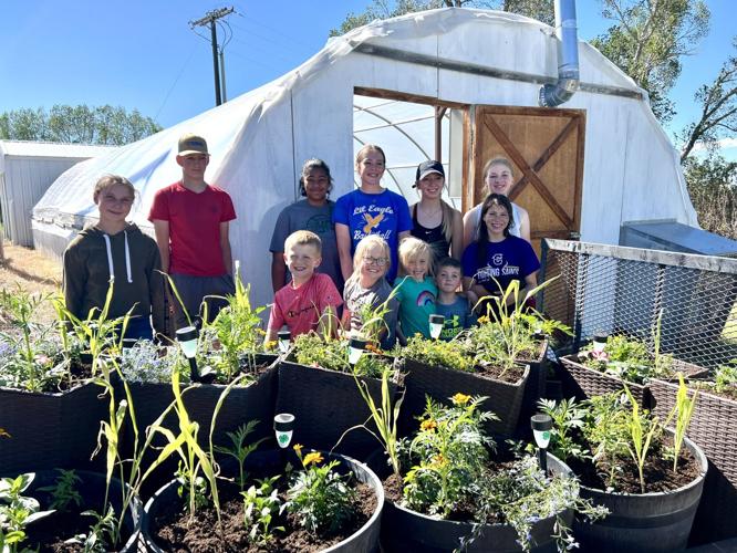 Utica Sapphires 4-H members beautify Hobson with blooms | News ...
