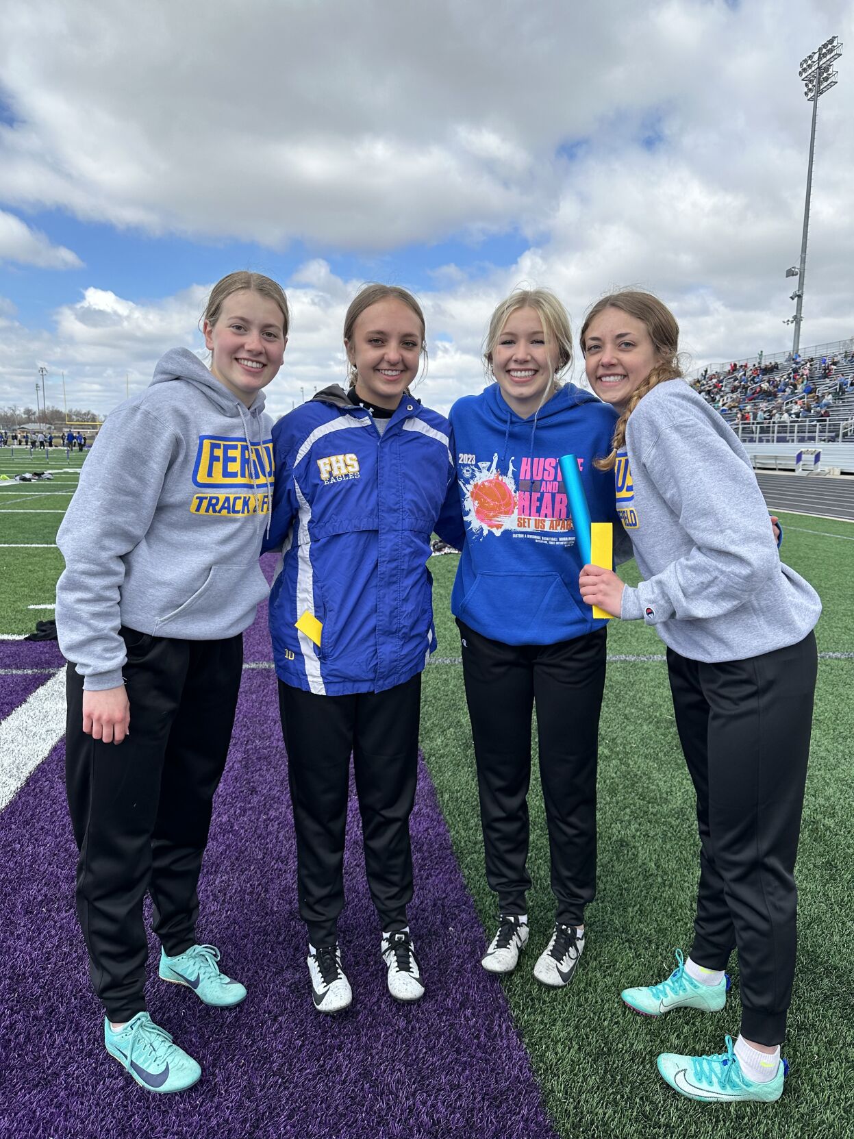 Golden Eagles track and field strikes gold in Laurel | Sports ...