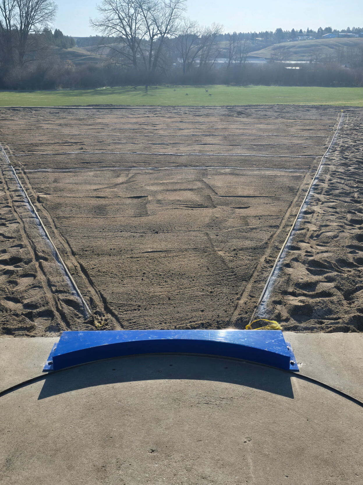 Volunteers re-do FHS shot put area | Sports | lewistownnews.com
