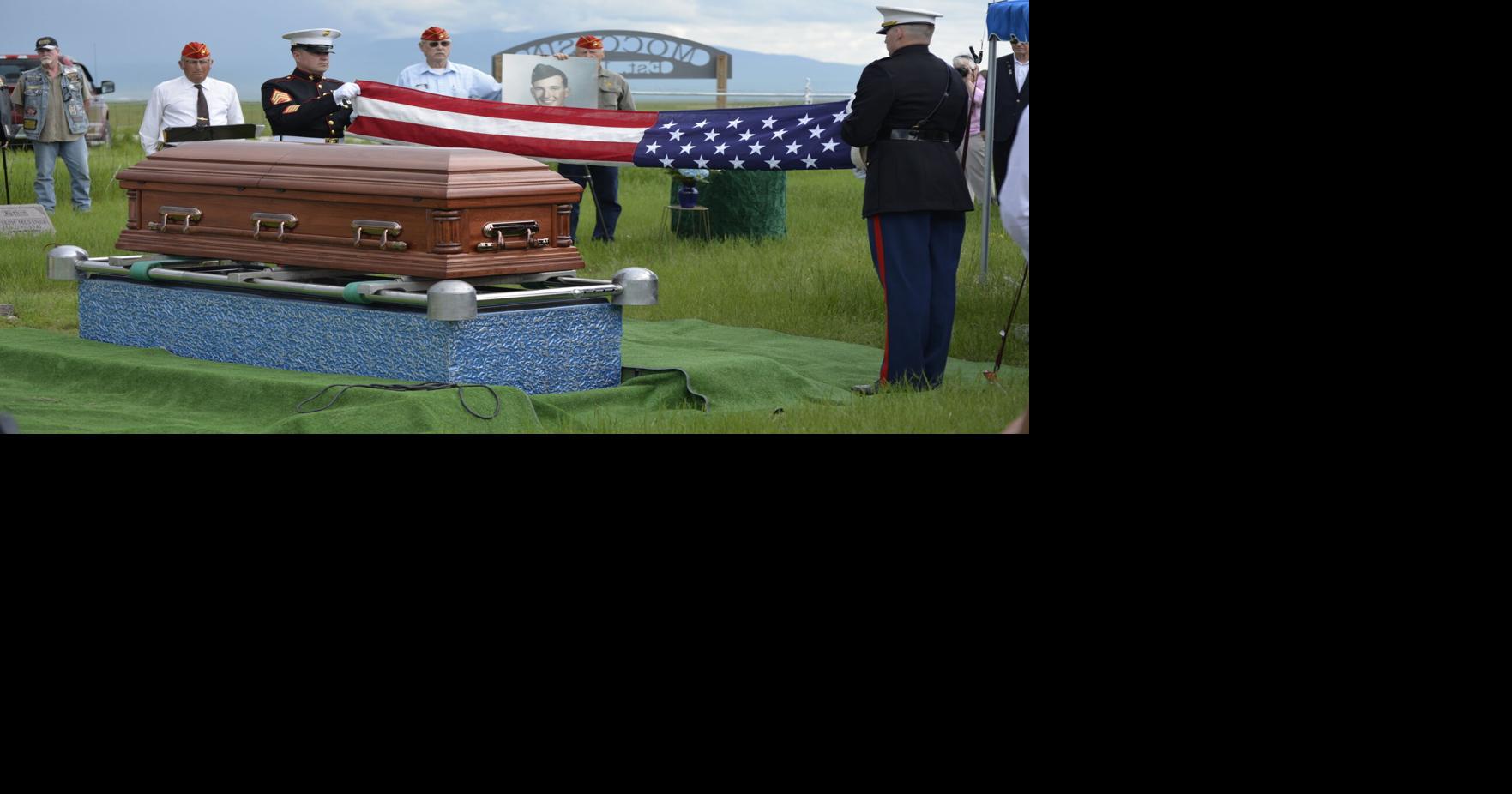 Moccasin fighter pilot laid to rest after 80 years | News ...