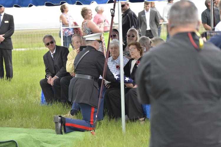 Moccasin fighter pilot laid to rest after 80 years | News ...