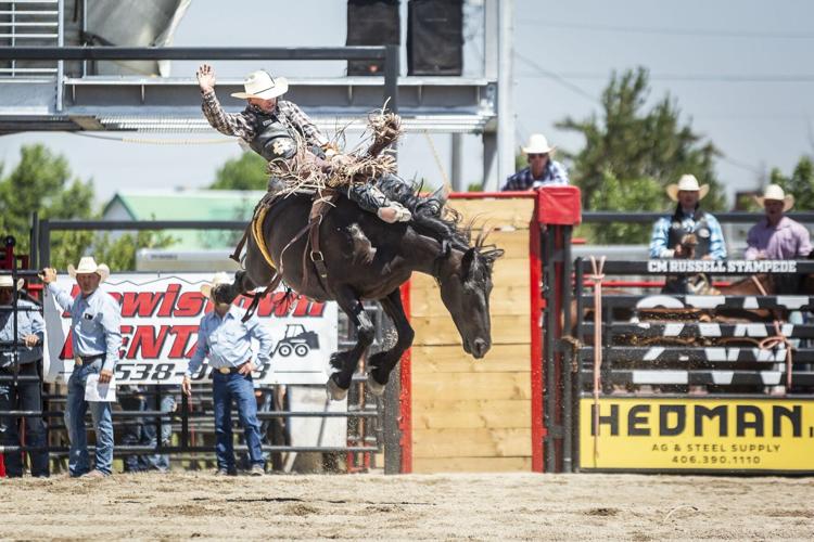 Saddled up in Stanford: Big turnout for the 59th annual CMR Stampede ...