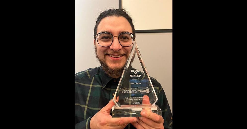 Lexington alumnus Josh Arias earns Friend of Education award