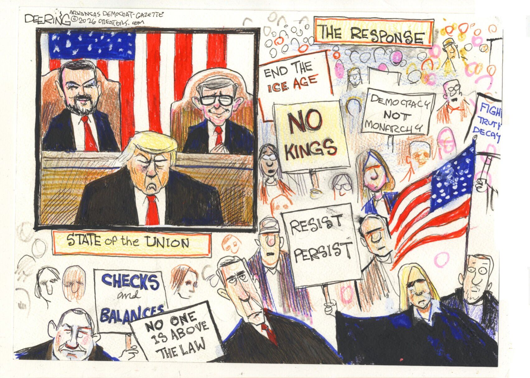 7 political cartoons sum up the State of the Union