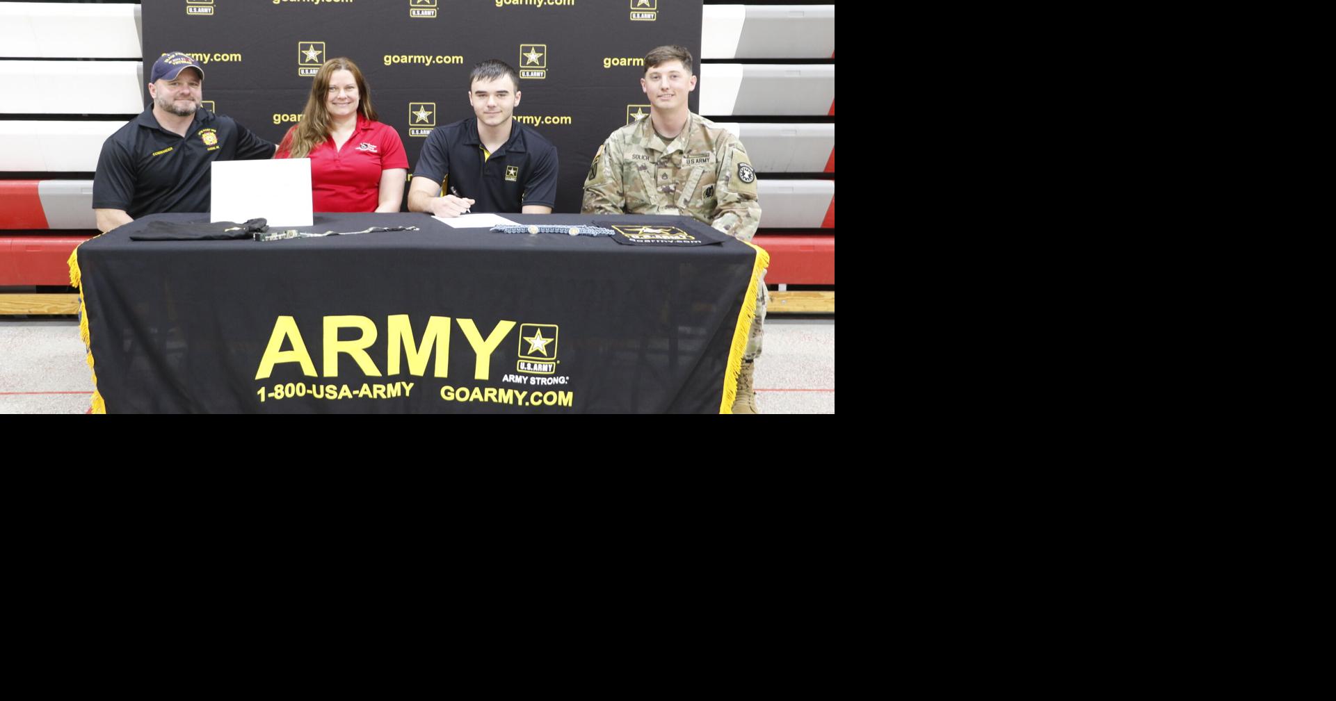 Cozad’s Peltier signs intent to join the Army