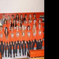 LMS eighth-grade girls track team