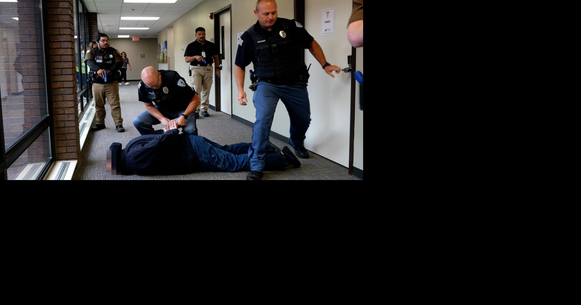 LRHC, local law enforcement conducts training exercise